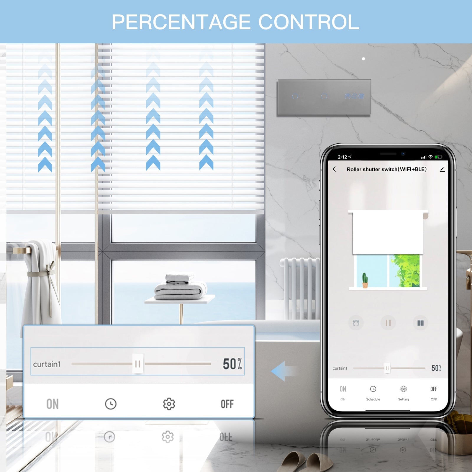 Bseed Zigbee Light Switch With Shutter Switch Bseedswitch 2015