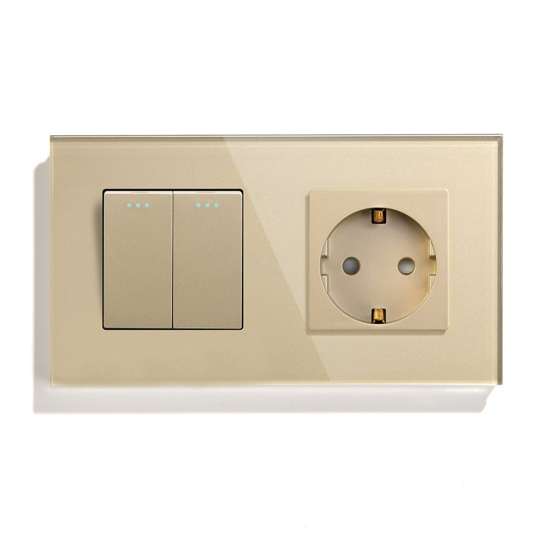 BSEED Mechanical 1/2/3 Gang 1/2Way Touch Light Switch With Normal Eu S – Bseedswitch