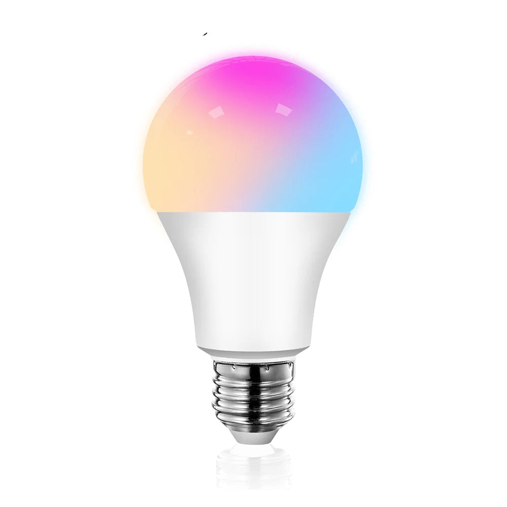 WiFi Smart LED Light Bulb Dimmable Lamp 9W RGB C+W Color Changing Timi