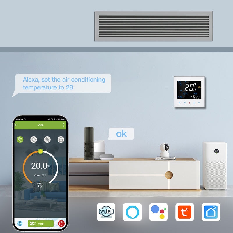 WiFi Smart Central Air Conditioner Temperature Controller – Bseedswitch