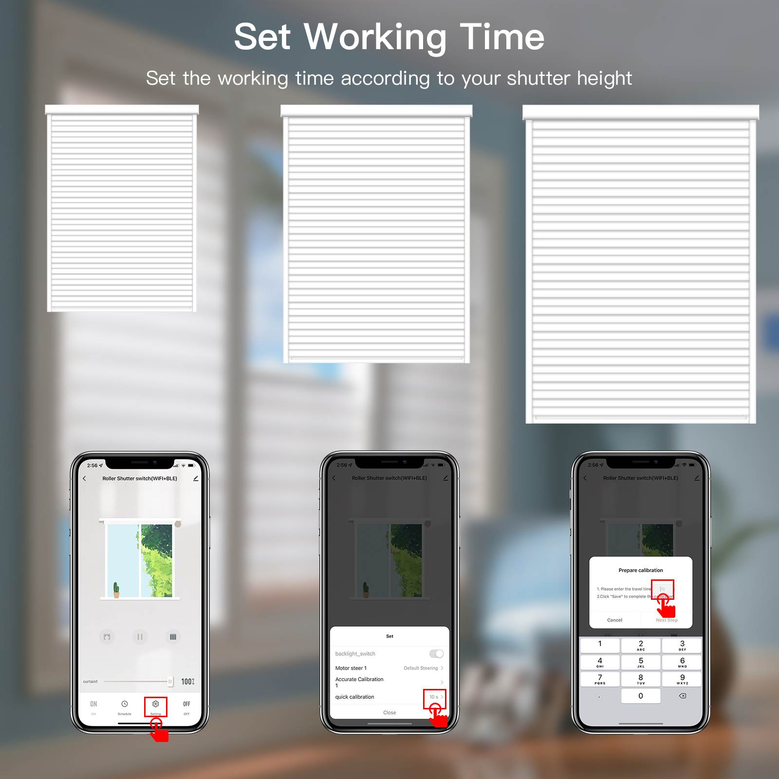 BSEED Zigbee doubel Shutter Switch Smart Wall Touch Switch – Bseedswitch