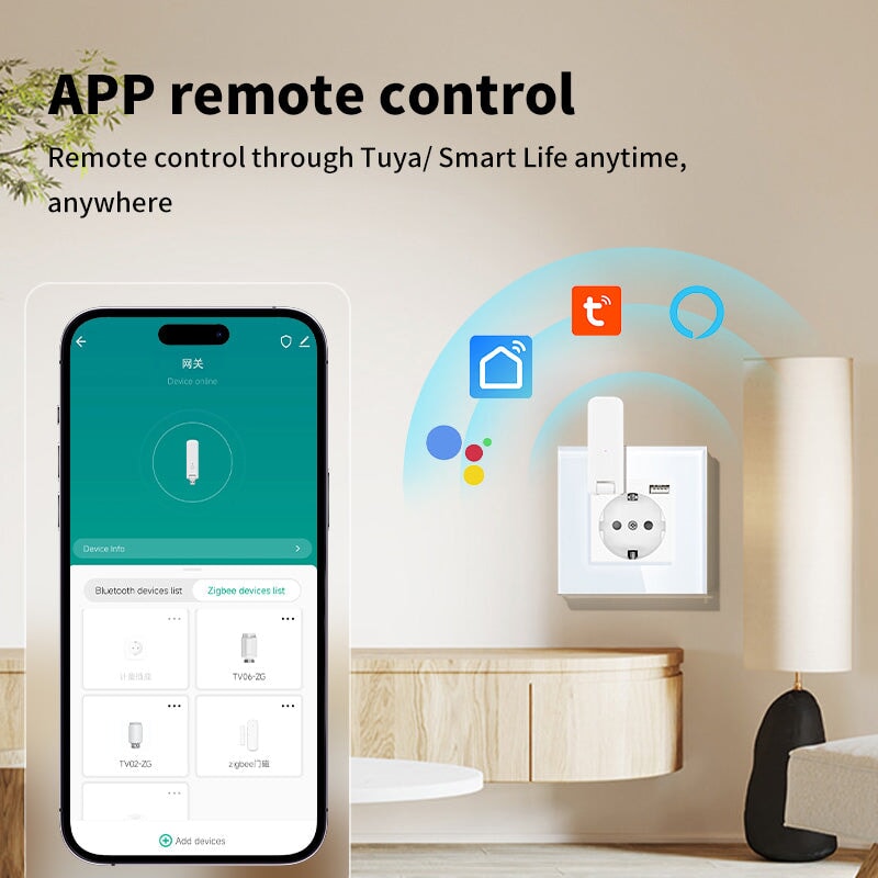 Tuya Smart USB Multi-model Gateway Bluetooth+ZigBee Wireless Hub ...