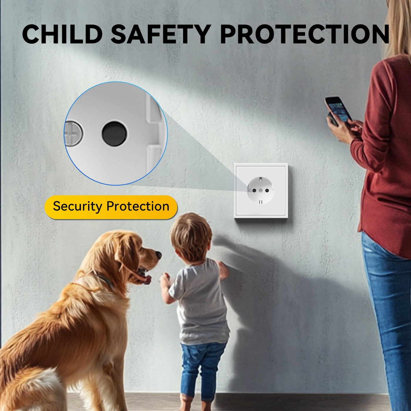 EG Easy Install EU Wall Sockets with clamping technology