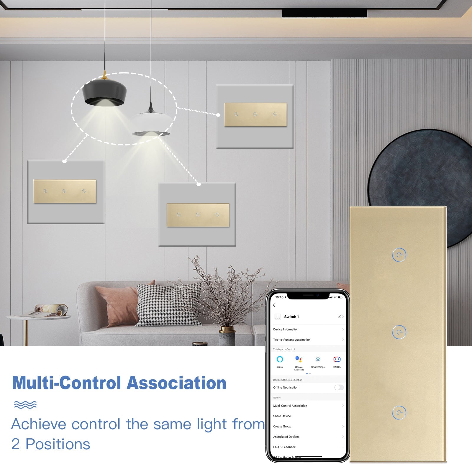 BSEED Zigbee Triple 1/2/3 Gang Smart Wall Switches – Bseedswitch