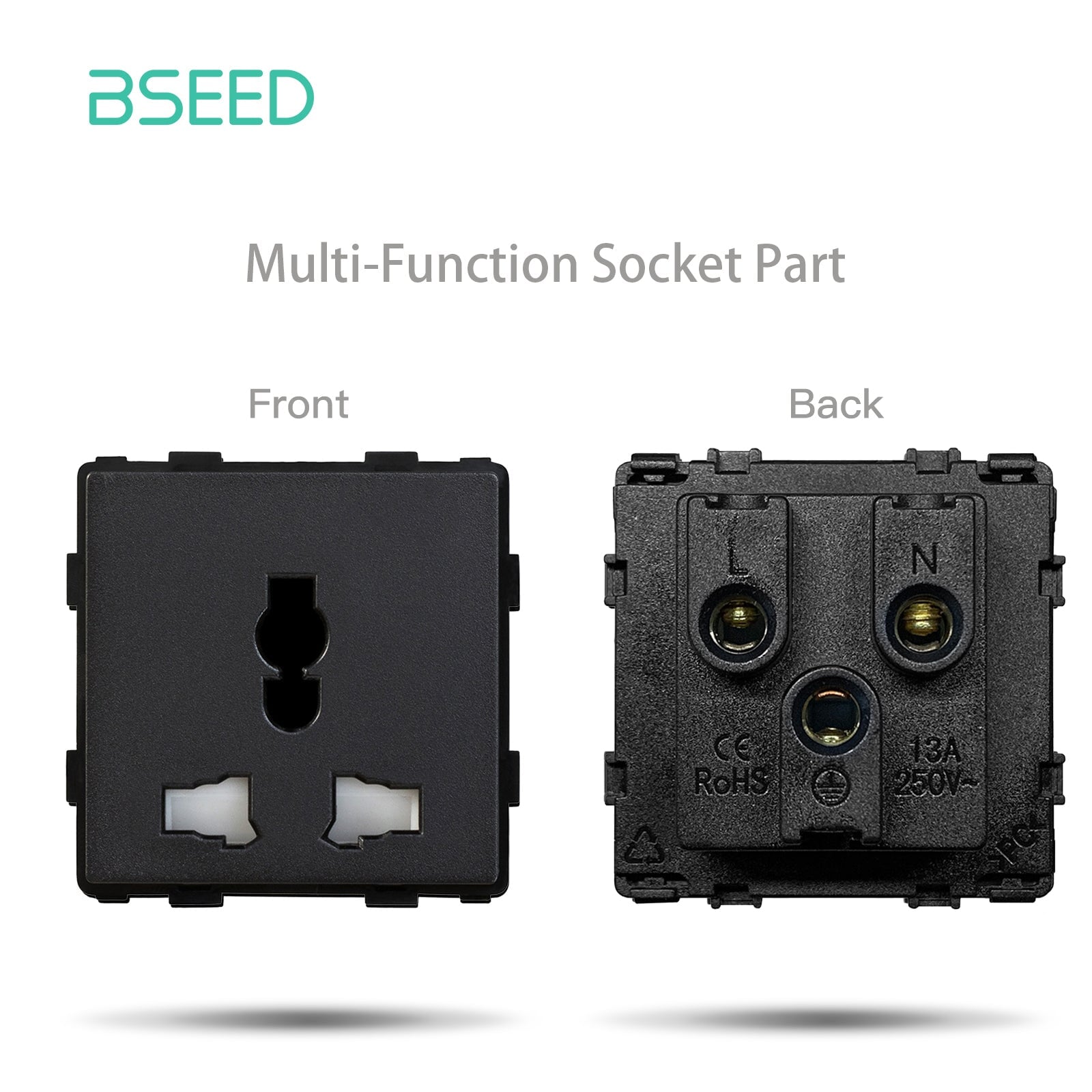 BSEED EU/FR/ UK/MF Standard Wall Socket Function Key Touch WiFi Zigbee – Bseedswitch