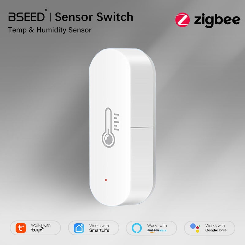 BSEED ZigBee smart Tuya Zigbee Temp & Humidity Sensor – Bseedswitch