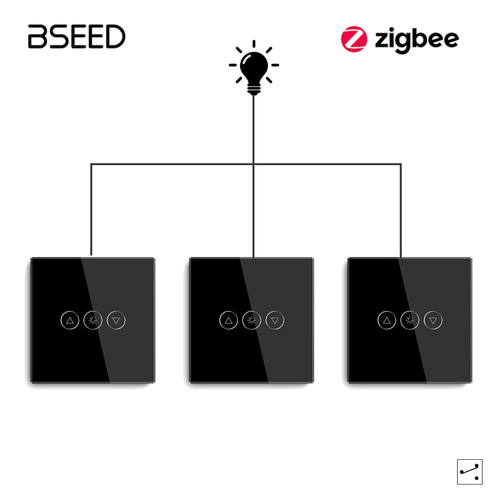 Bseed 2WAY Zigbee Touch Light Dimmer Smart Switch – Bseedswitch