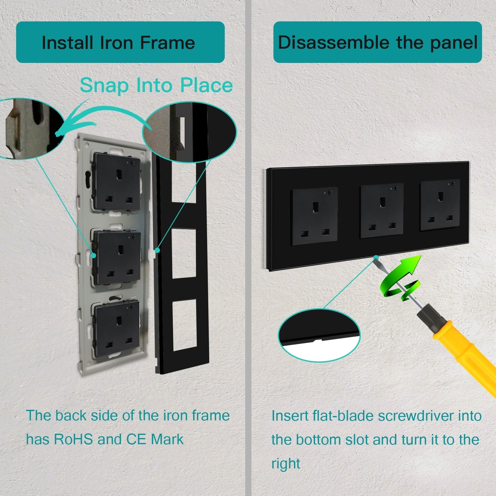 BSEED Smart WiFi UK Standards Wall Sockets with Metering – Bseedswitch