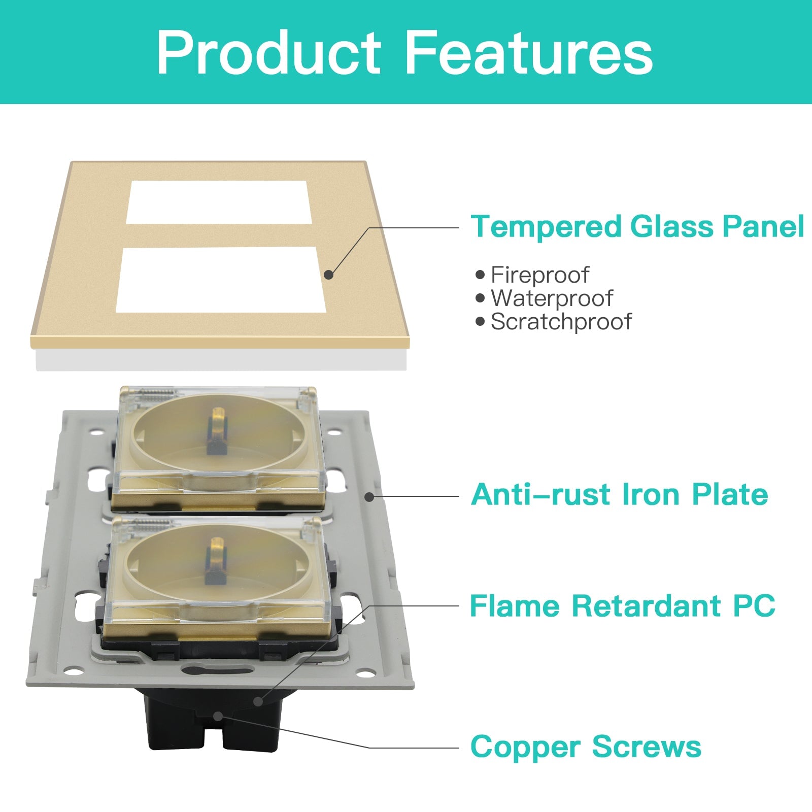 Bseed Waterproof Socket EU Standard – Bseedswitch