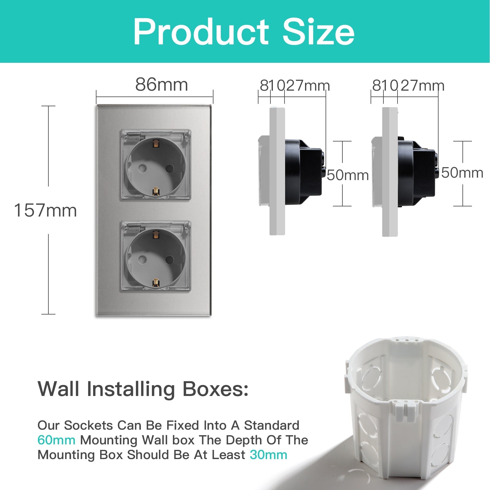 Bseed Waterproof Socket EU Standard – Bseedswitch