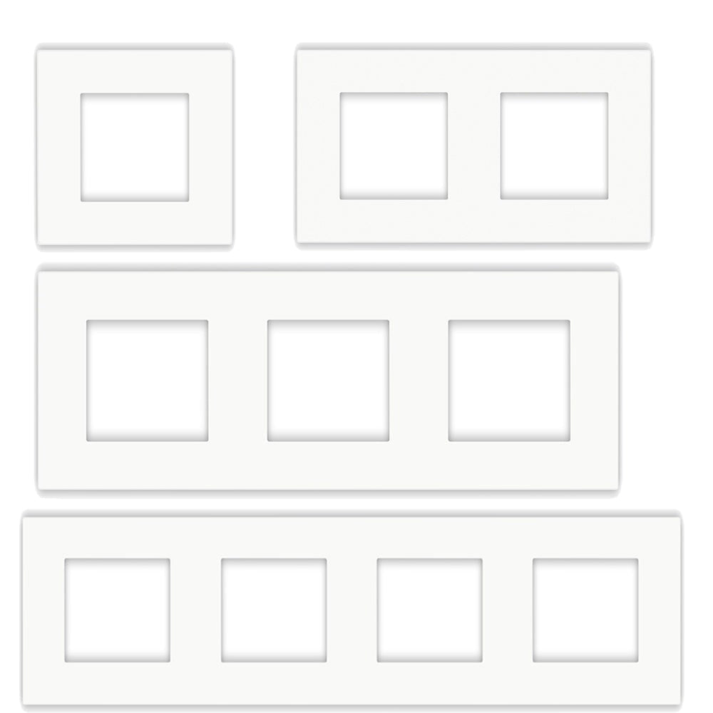 Bseed plastic frame socket 4 colors 1/2/3/4/5 slot DIY parts – Bseedswitch