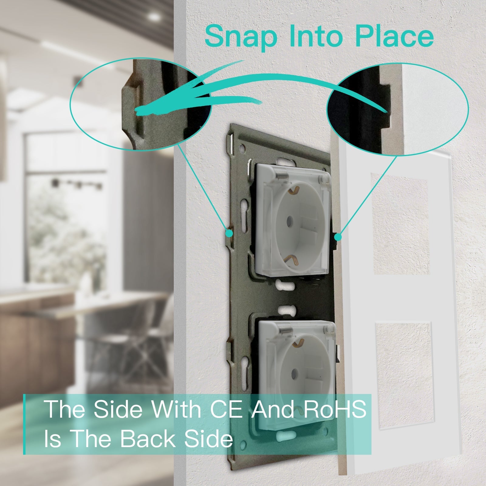 Bseed Waterproof Socket EU Standard – Bseedswitch