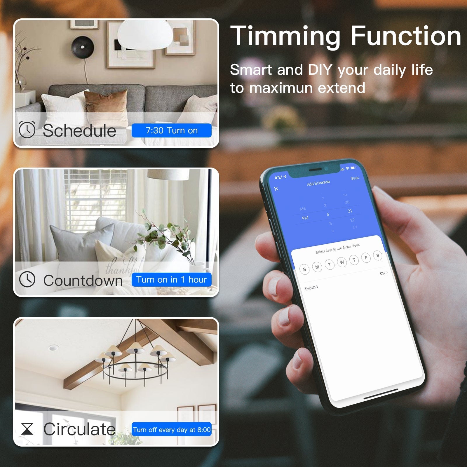Bseed Zigbee Light Switch 1/2/3 Way With Zigbee Socket with Metering – Bseedswitch