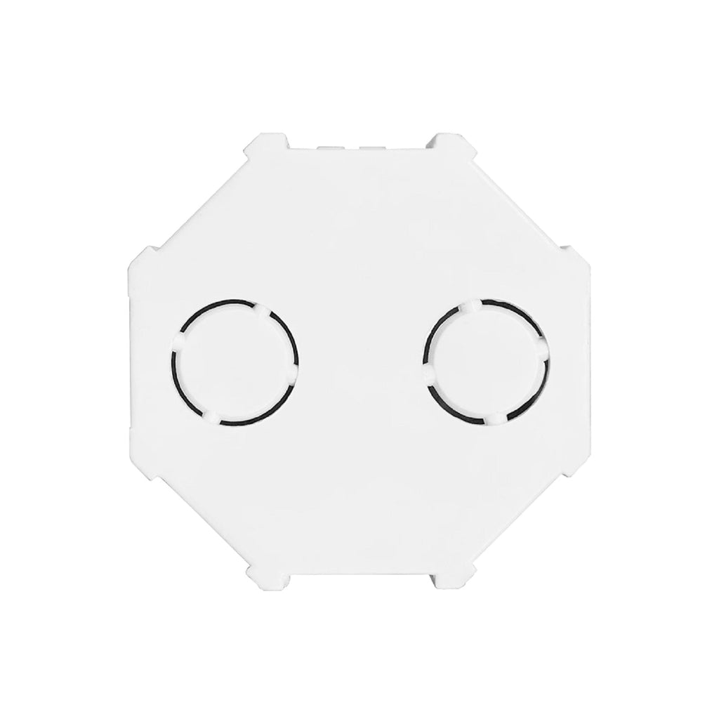 BSEED Wall Round Mounting Box White Back Box Internal Cassette Wiring ...