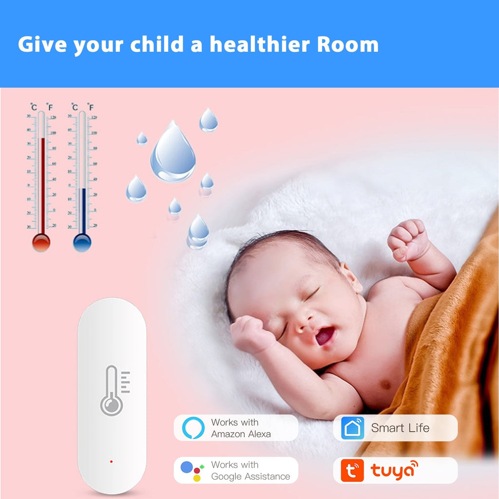 BSEED ZigBee smart Tuya Zigbee Temp & Humidity Sensor – Bseedswitch