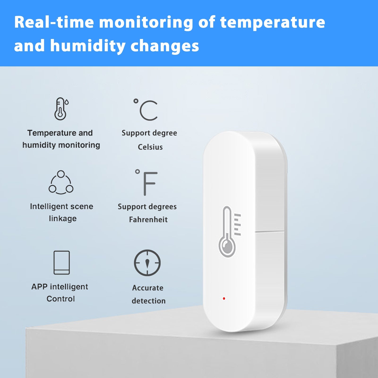 BSEED ZigBee smart Tuya Zigbee Temp & Humidity Sensor – Bseedswitch