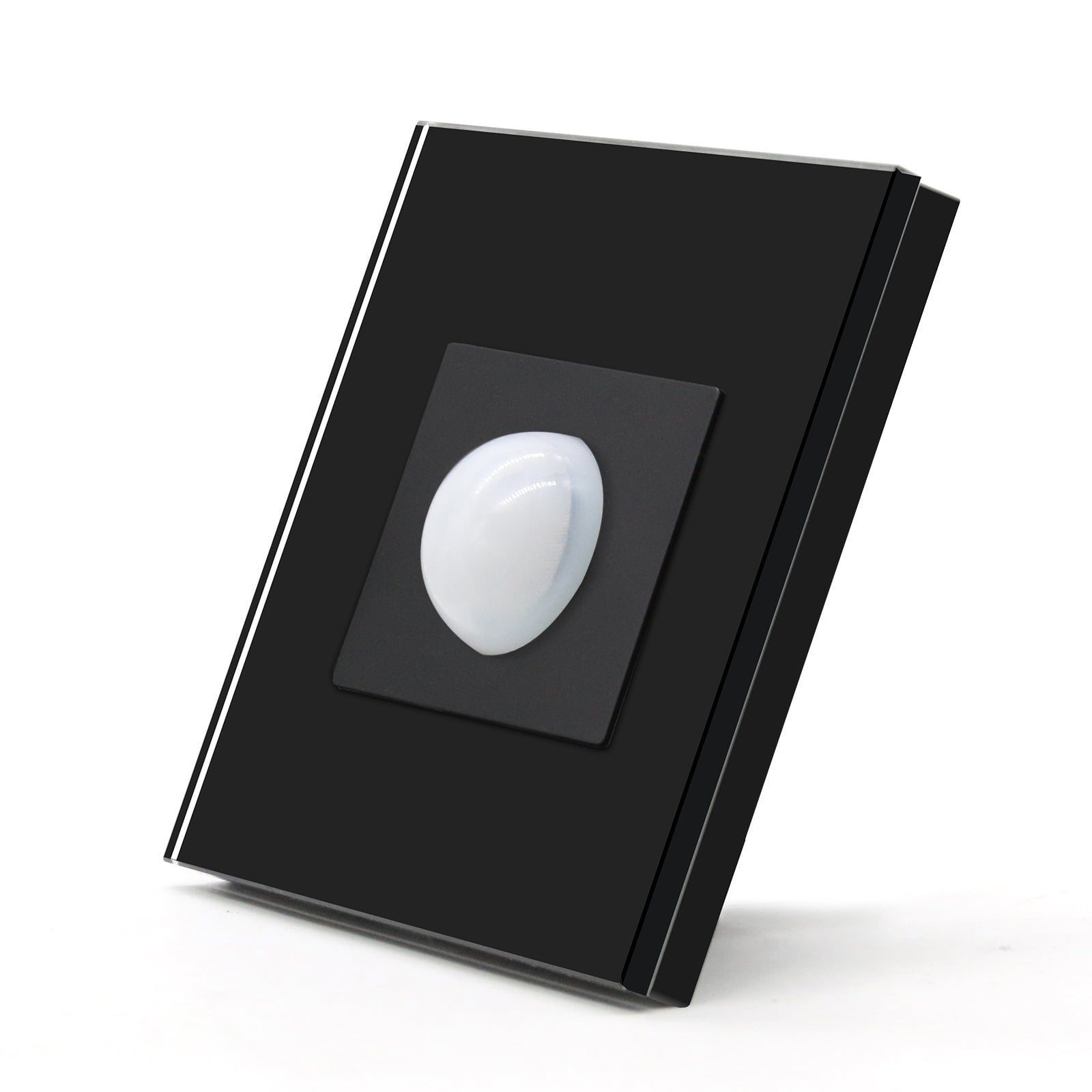 BSEED PIR Infrared Motion Body Sensor Switch Push Button Glass Mechani ...