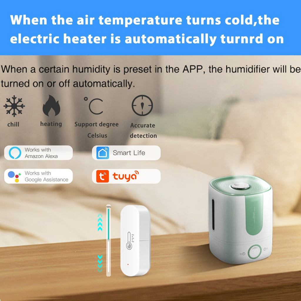 BSEED ZigBee smart Tuya Zigbee Temp & Humidity Sensor – Bseedswitch