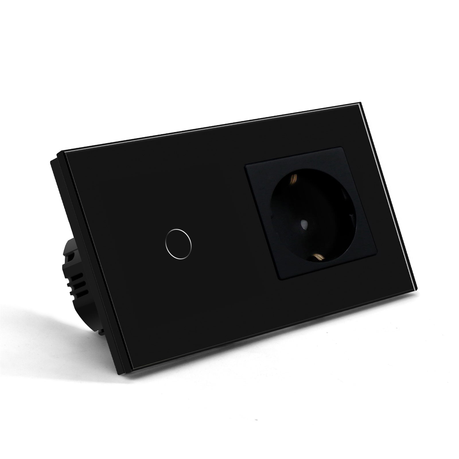 bseed 1/2/3 Gang 1/2/3 Way Touch Light Switch with Eu Socket 300W ...