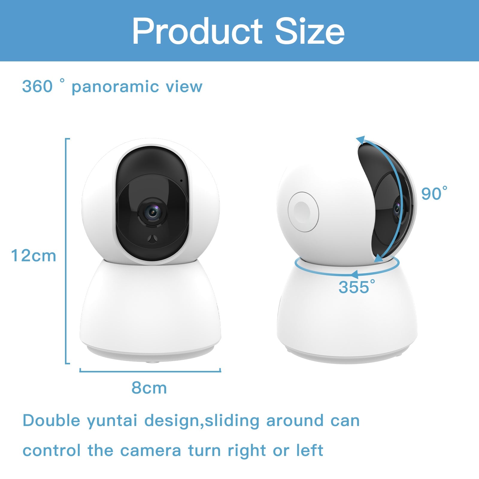 Bseed 3MP IP Camera 1080P Tuya Smart Camera With Auto Tracking Pet Mon ...